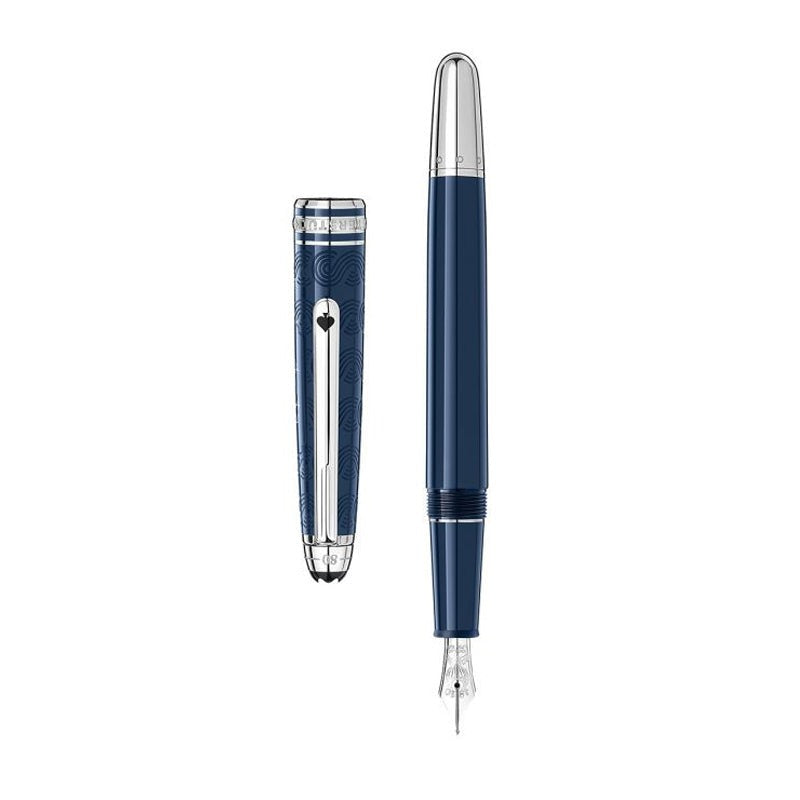 Montblanc Pluma Fuente (M) Meisterstück Around the World in 80 Days Cl ...